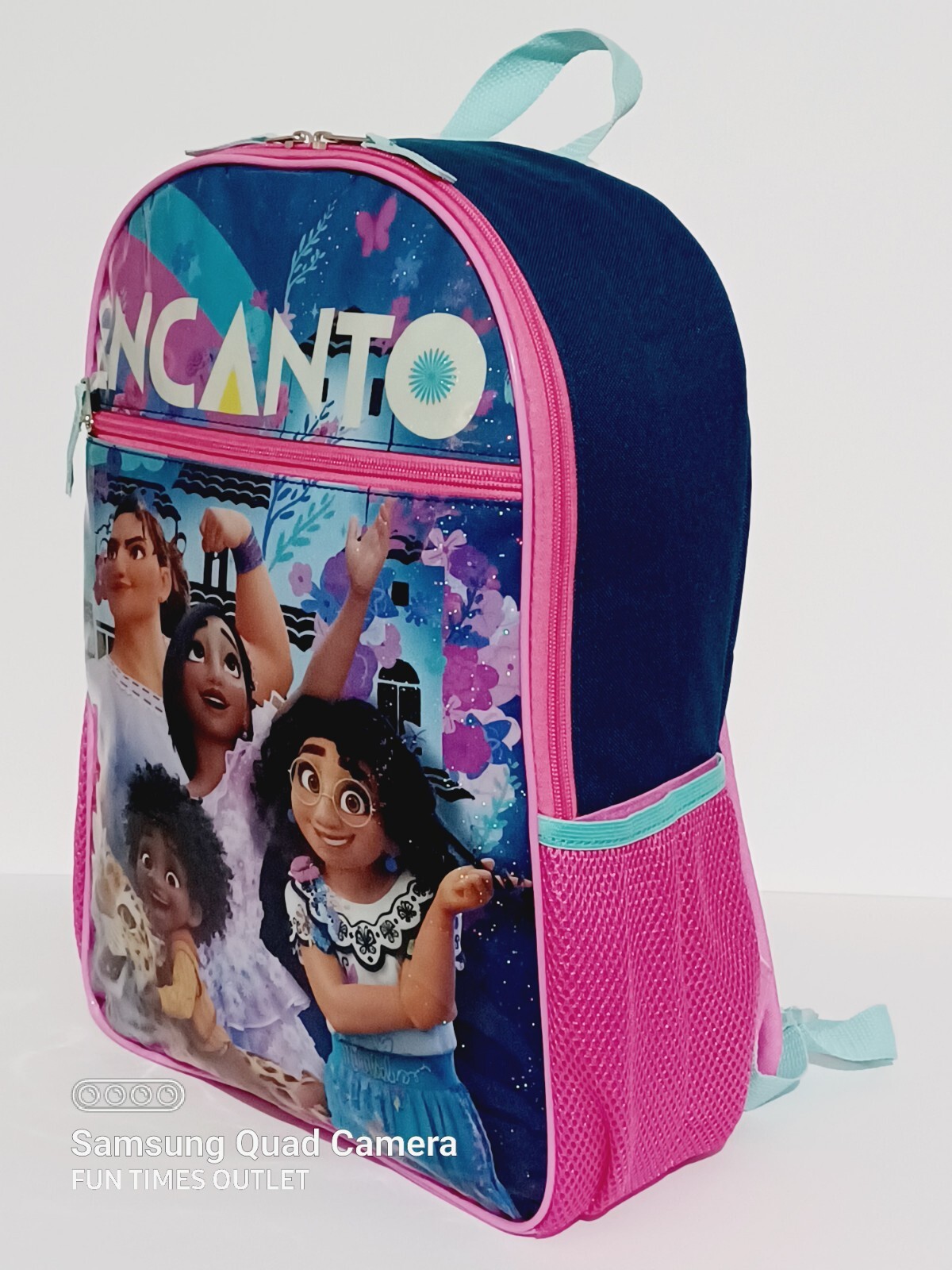 Disney Encanto 16" Backpack Madrigal Family Luisa Mirabel Isabella Book ...