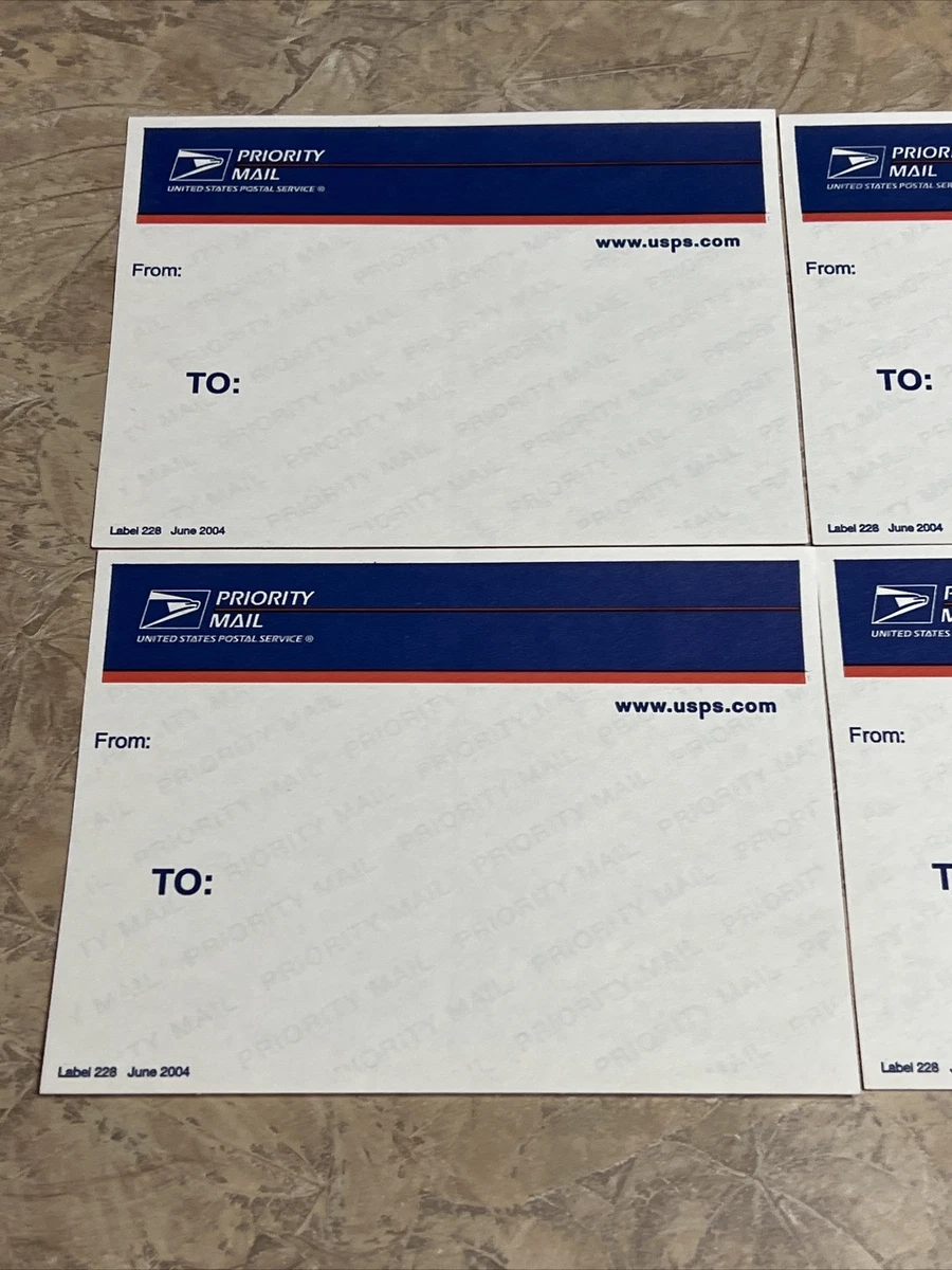 Priority Mail Sticker