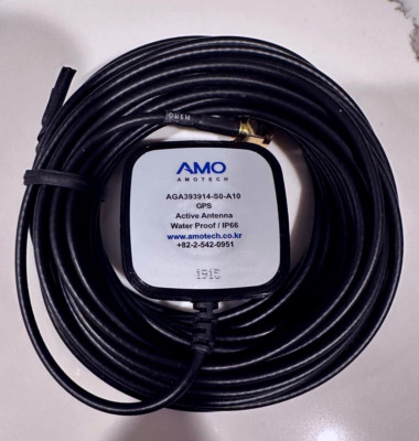 Amotech Water-Proof (IP66) GPS Active Antenna AGA393914-S0-A10 1 PACK ...