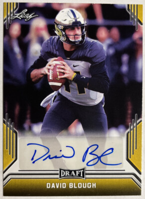 2019 Leaf Draft Autographs #BADB3 David Blough Auto Detroit Lions | eBay