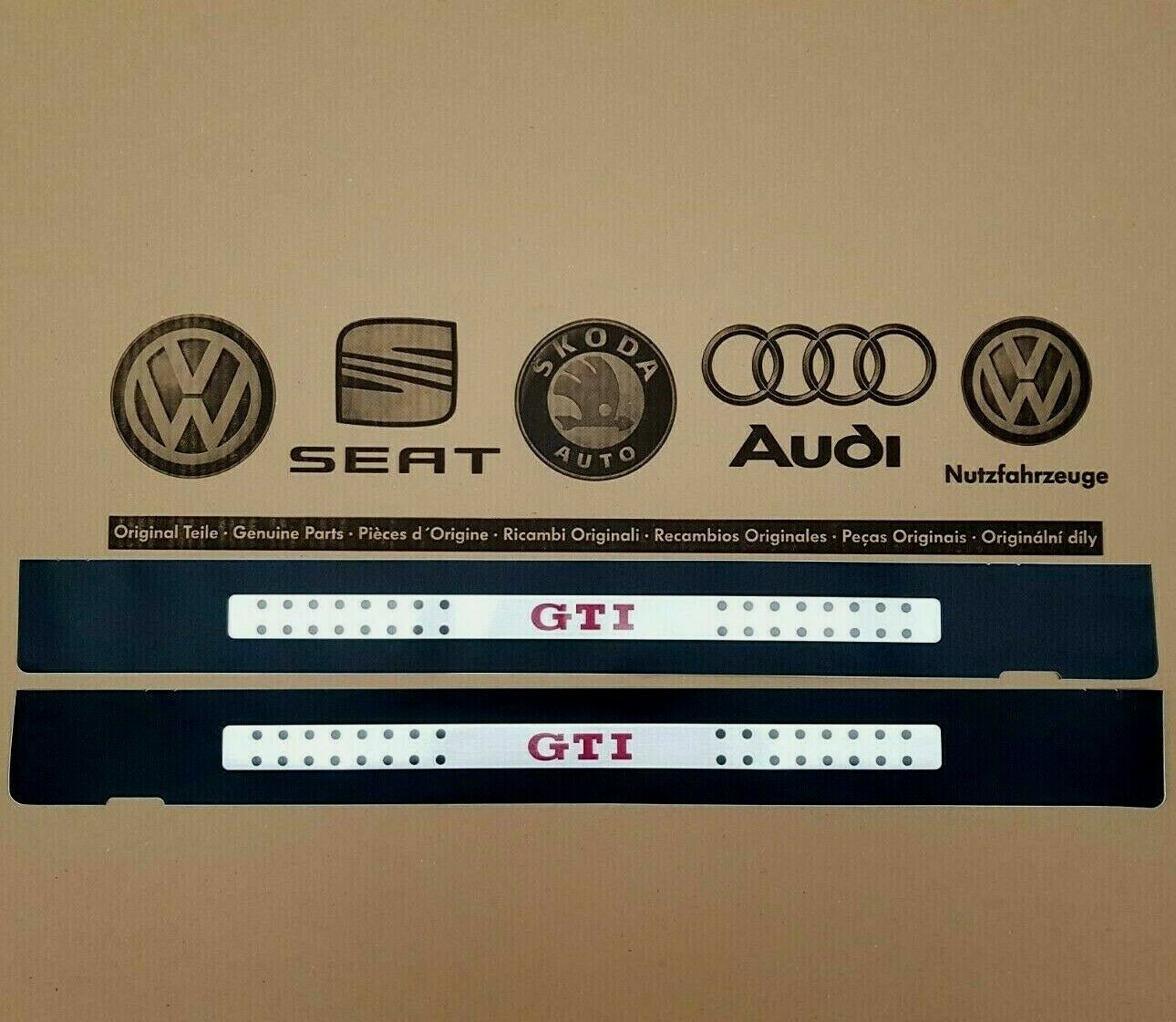 original VW Golf 4 IV GTI Einstiegsleisten Tür Einstieg Logo MK4 ...