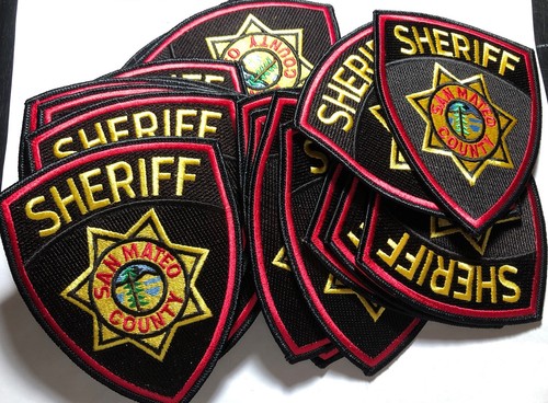 Vintage Lot Of 25 San Mateo County California Sheriff Office Shoulder Patch | eBay