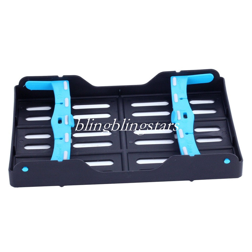Dental Cassette Sterilization Plastic Rack Tray Holder 5/10 Instruments ...