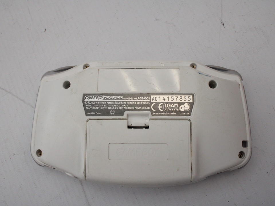 NINTENDO Gameboy Advance Handheld Game Console Bundle w/ 5 Games - Y03 ...