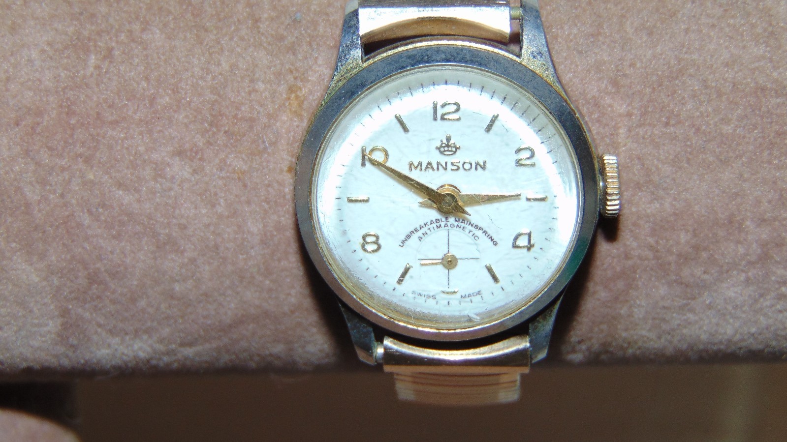 VINTAGE MANSON WOMENS WATCH 1 JEWEL SWISS MADE | eBay