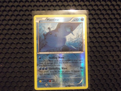 Pokemon Card Mantine 27/114 XY Steam Siege Reverse Holo Foil Rare 2016 ...