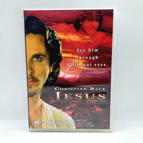 Jesus DVD Region 4 1999 Religious Drama TV Movie Christian Bale ...
