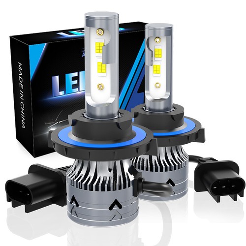 2pcs LED Headlights Bulbs Conversion Kit 9008 H13 High/Low Beam Bright ...