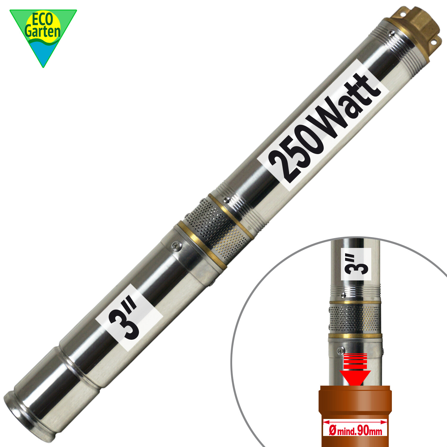 DEEP WELL PUMP BOREHOLE WATER FLOW CONTROL AUTOMATIC SWITCH SUBMERSIBLE ...