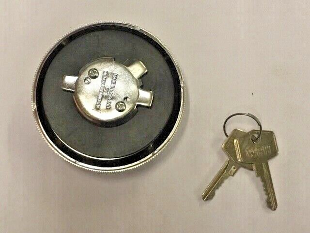 Classic Car Chrome Plated Locking Fuel Cap with Keys. AKF1439 | eBay UK