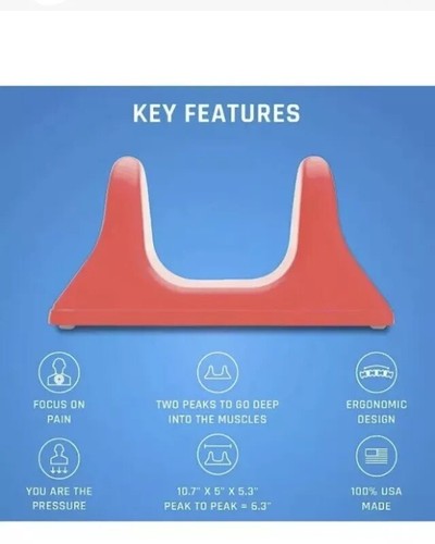 NEW PSO-RITE Psoas Muscle Release & Deep Tissue Massage Tool Sunset Red ...