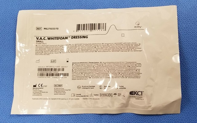 KCI V.a.c. White Foam Dressing Large Wound VAC 10pc for sale online | eBay