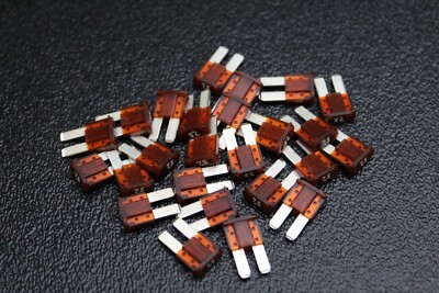 50 PK ATR 7.5 AMP FUSE FUSES BLADE CIRCUIT EATON BUSSMANN MICRO 2 LEG ...