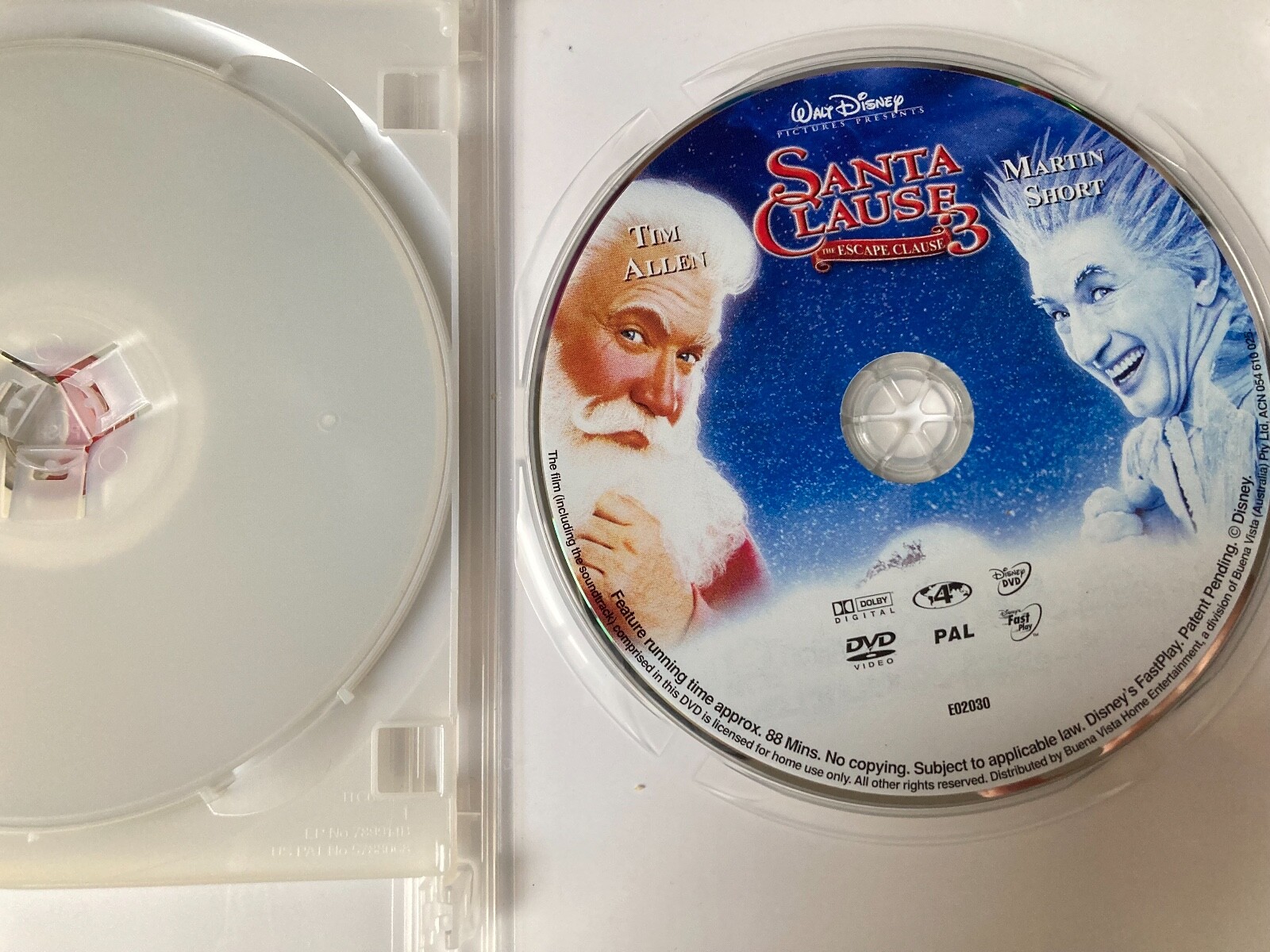 THE SANTA CLAUSE DVD: HOLIDAY COLLECTION: SANTA CLAUSE 1, 2 & 3~VGC | eBay