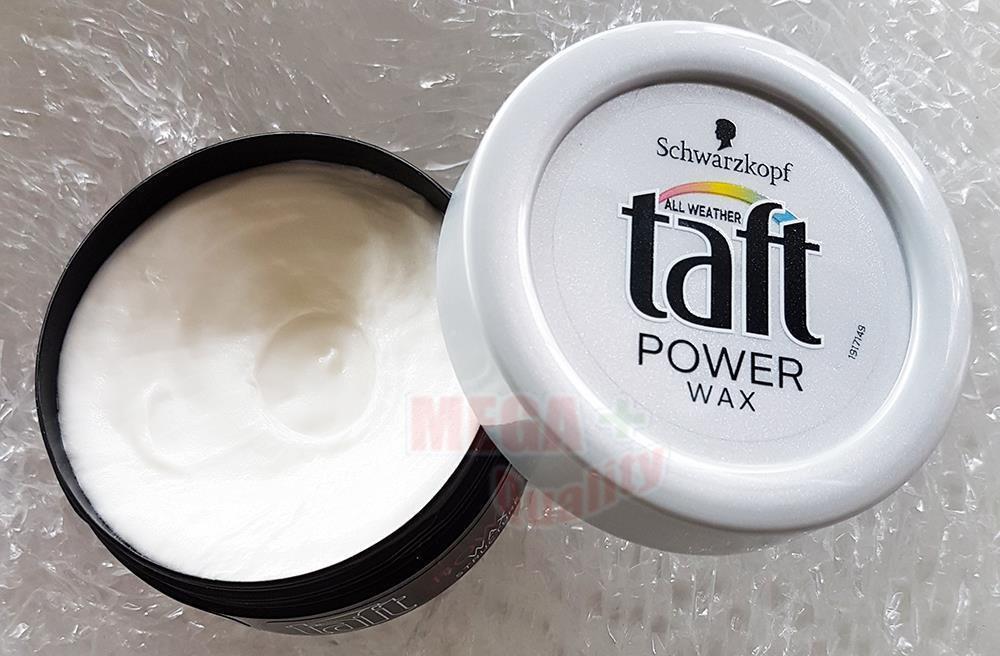 Schwarzkopf Taft POWER WAX STRUCTURE Caffeine Power Formula Hair ...