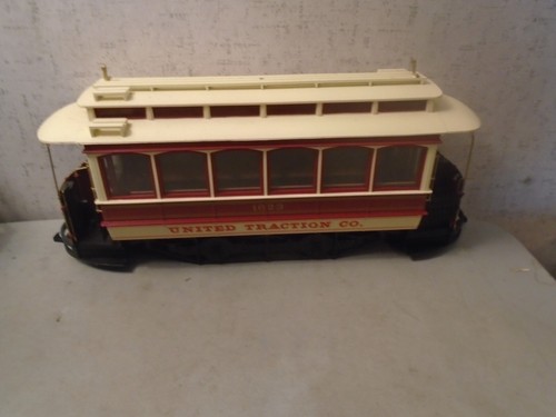 BACHMANN G SCALE UNITED TRACTION CO. TROLLEY MISSING ENTIRE MOTOR ASSY ...