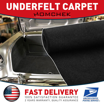 Automotive Carpet underlay Padding Black 26" wide 79" Length (free ...