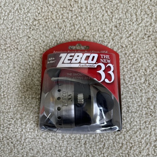 Vintage Zebco 33 Authentic Fishing Reel Push Button New in Box | eBay
