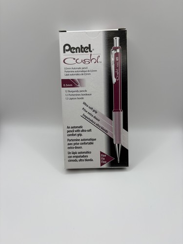Box of 12 VINTAGE PENTEL PENCILS: "CUSHI" P35G 0.5mm - MADE IN JAPAN ...