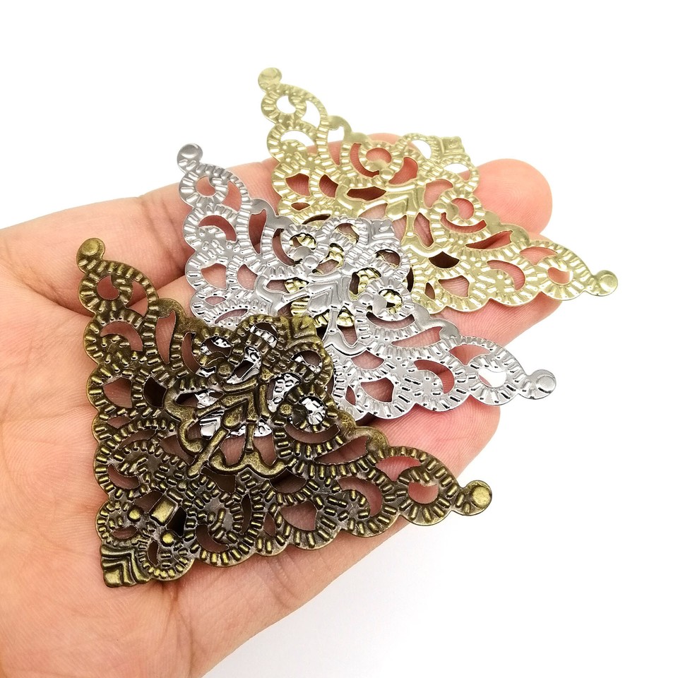 12 Jewelry Chest Box Gift Case Book Scrapbook Album Corner Decor ...