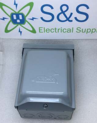 Midwest U054P Outdoor Power Outlet 50 Amps Receptacle 120/240V Surface ...