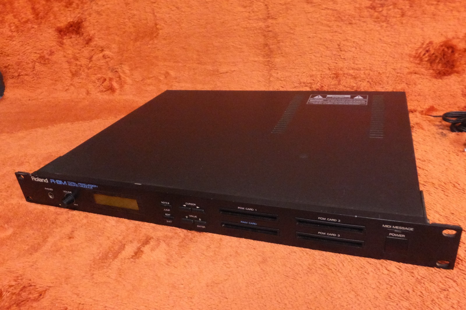 USED Roland R-8M Total Percussion Module Rack U088 180608 | eBay