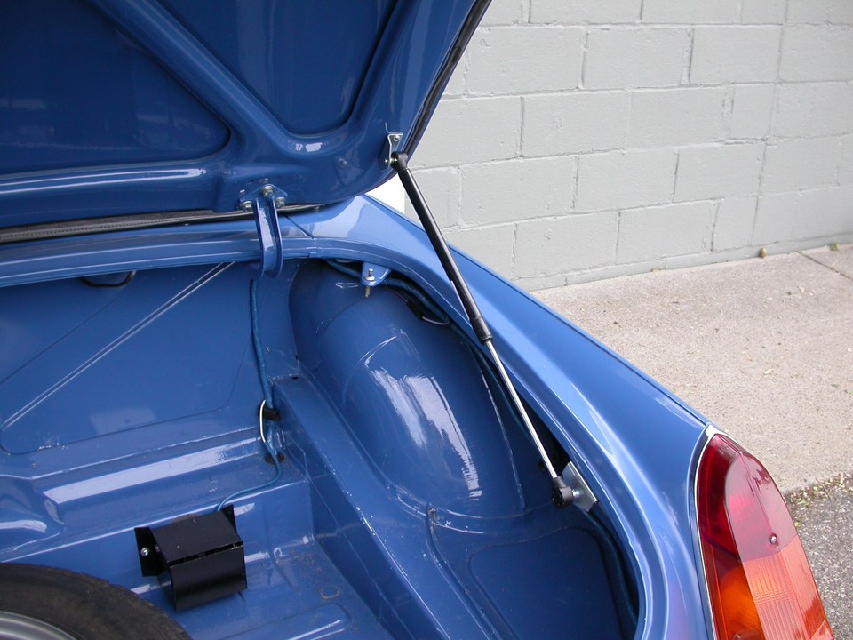 MGB Boot/Trunk Lid Lift Kit for ~1962-70 MGB MGC Struts Springs Props ...