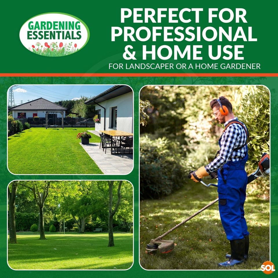 41M Heavy Duty Steel Strimmer Trimmer Line Cord 3mm Nylon Metal Wire ...