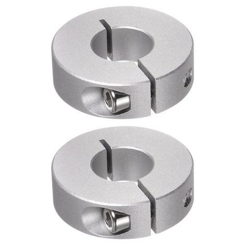 2pcs 17mm Bore Set Screw Split Shaft Collars Aluminum Alloy, 40mm OD ...