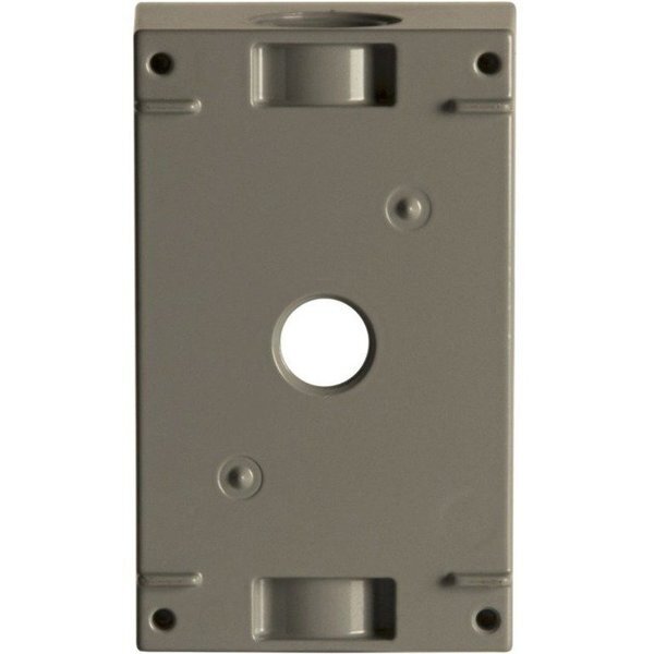 Bell Outdoor 5320-0 Weatherproof Electrical Box, 1 Gang, 1/2 In Hub ...