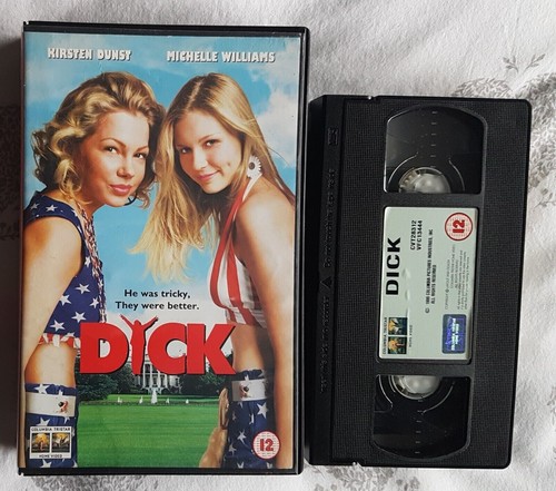 DICK (VHS) BIG BOX - Kirsten Dunst + Michelle Williams + Ryan Reynolds ...