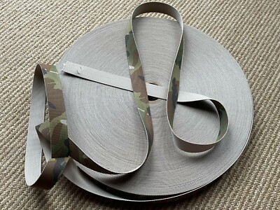 Multicam Webbing 1 Inch Single Side Mil Spec Type 55301 100 Yard Texcel ...