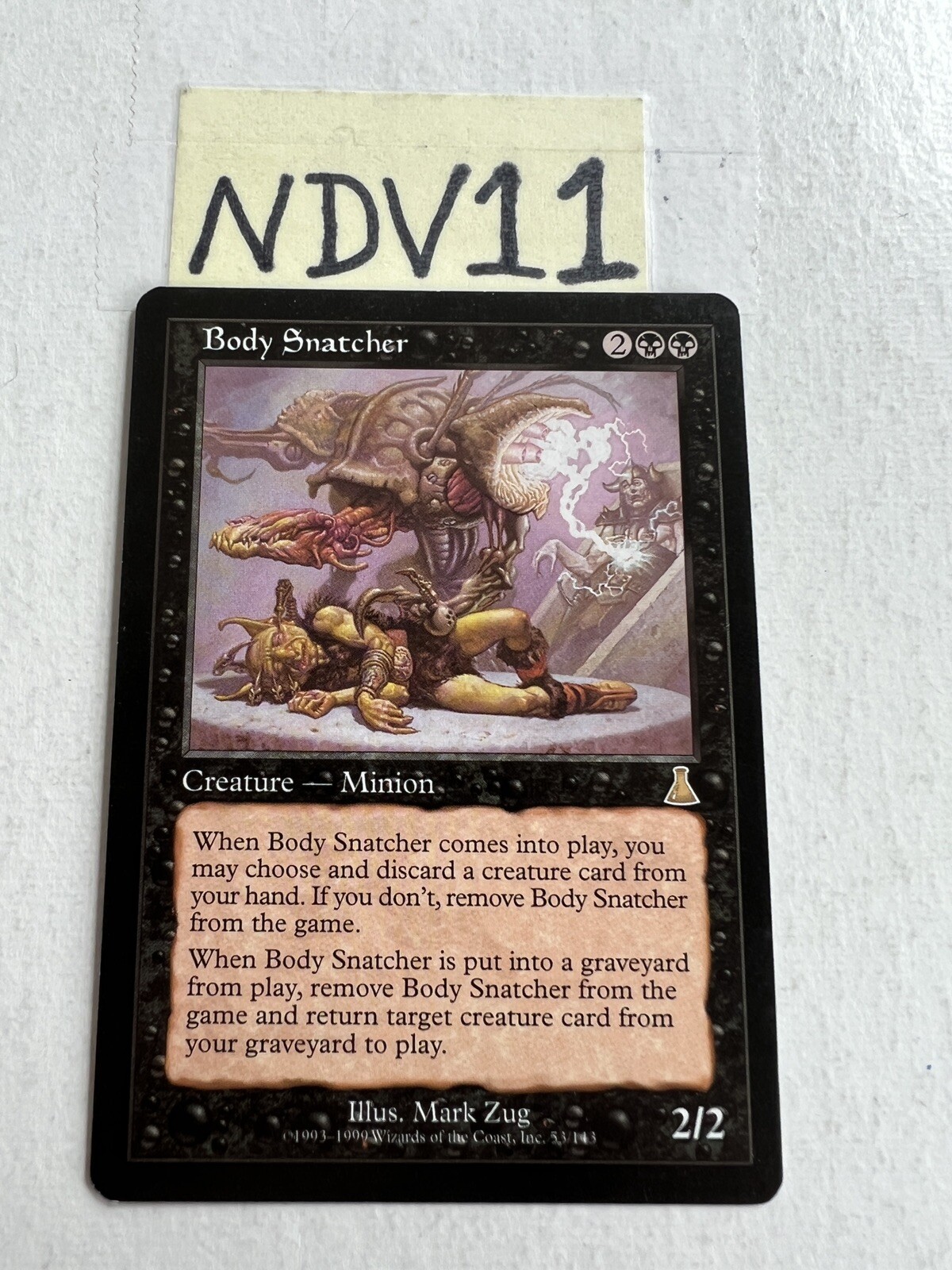 MTG Body Snatcher The LIst - Urza's Destiny 53 Regular Rare | eBay