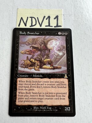 MTG Body Snatcher The LIst - Urza's Destiny 53 Regular Rare | eBay