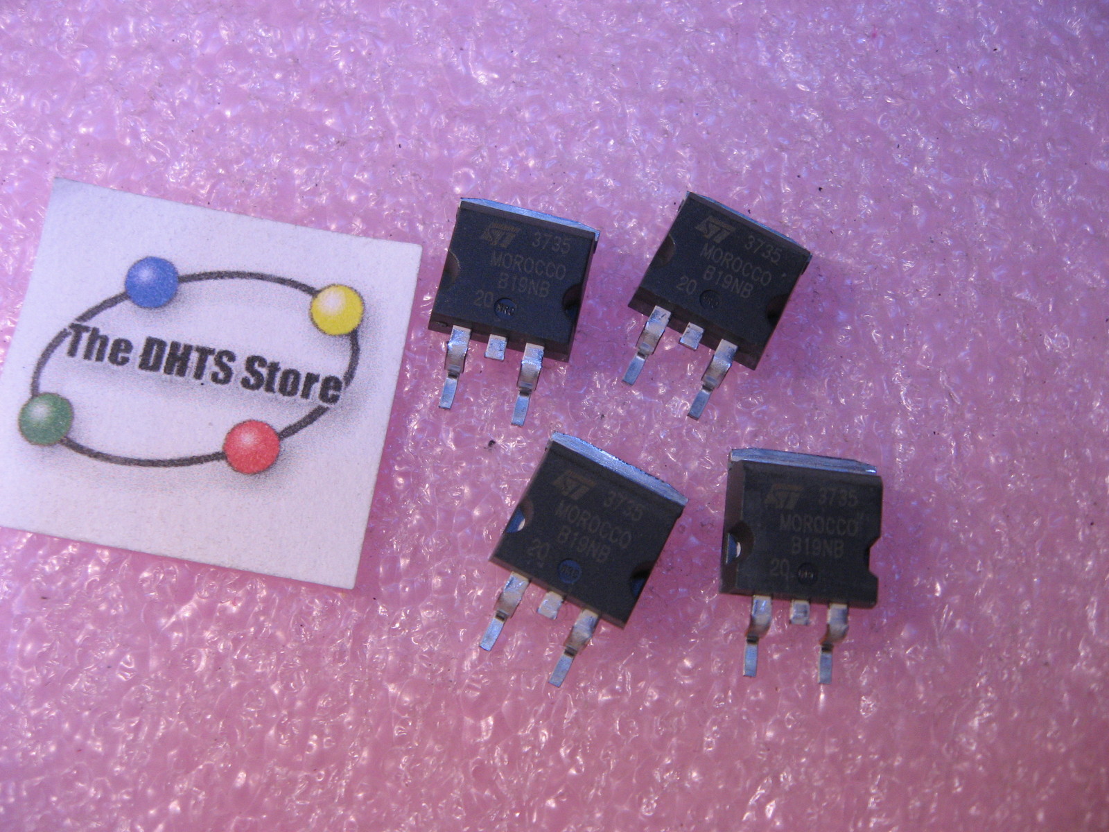 B19NB20 ST Micro Power Transistor MOSFET N-Channel 200V 19A - NOS Qty 4 ...