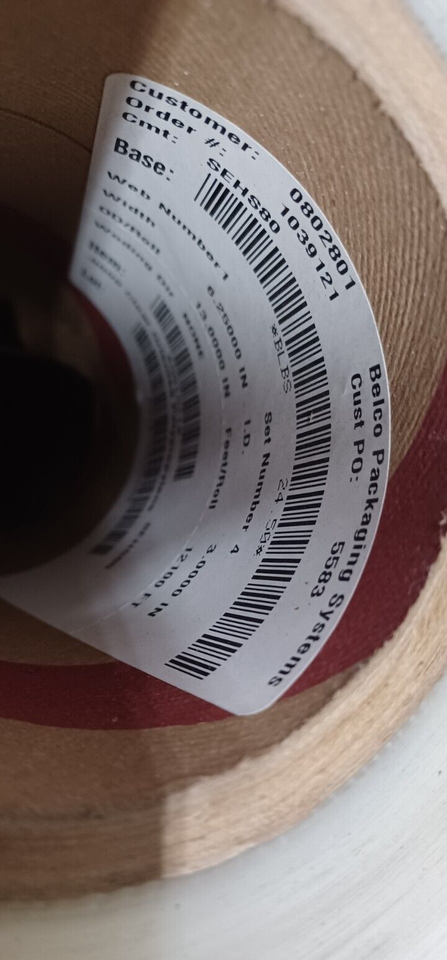 ORIENTED POLYPROPYLENE ROLL FILM (OPP) Roll Clear 80 Gauge 6 1/4" x ...