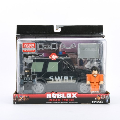 Roblox Jailbreak: Swat Unit Action Figure Vehicle Figurine w/Exclusive ...