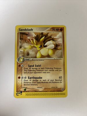 Pokemon TCG Cards Sandslash 21/100 Sandstorm Rare | eBay
