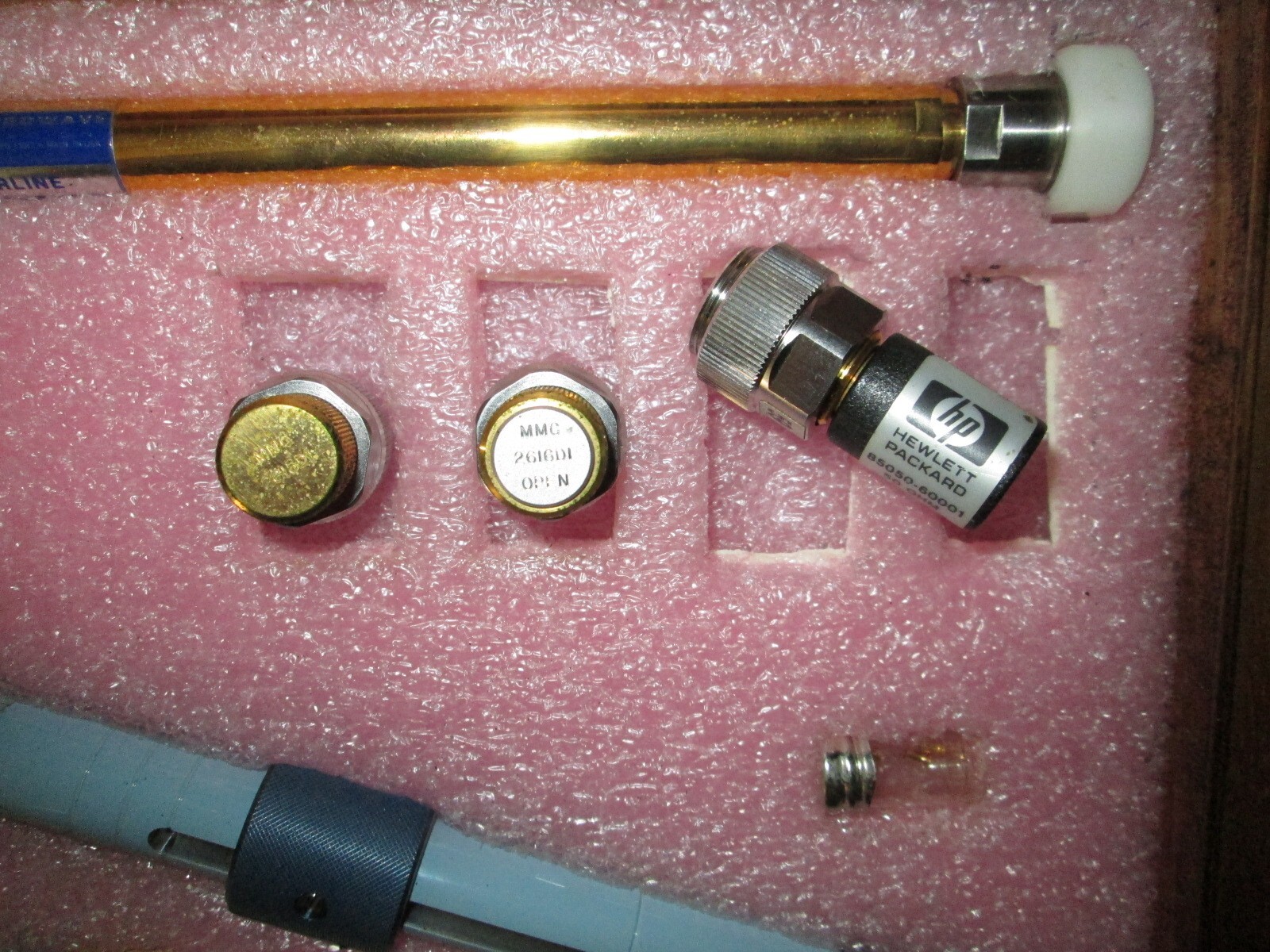 7mm Calibration Kit HP 85050A for HP 8510 System INCOMPLETE! READ ...