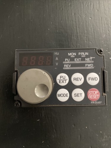 Mitsubishi FR-DU07 Inverter VFD Keypad Display Panel | eBay