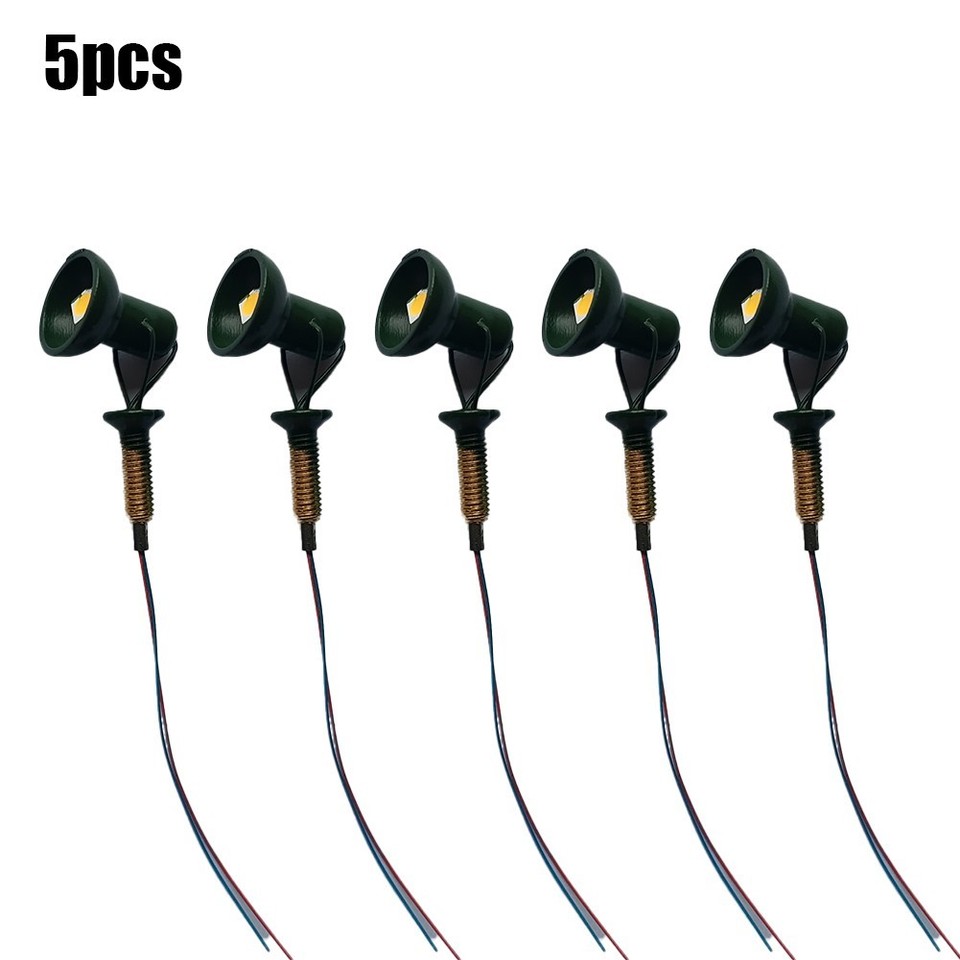 Floodlights Spotlight Brass Building Flood Light LED Replace With Pole ...