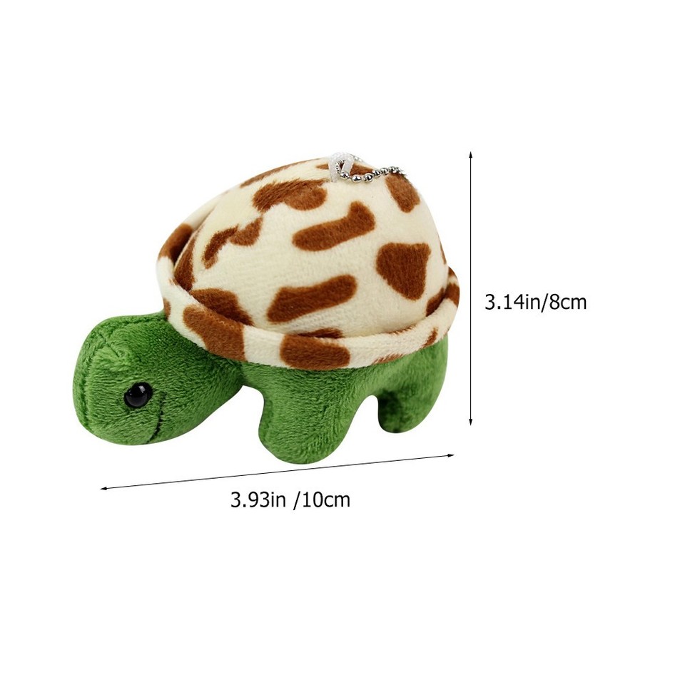 3 Pcs Stuffed Keychain Animal Charm Cartoon Toy Keyring School Bag ...