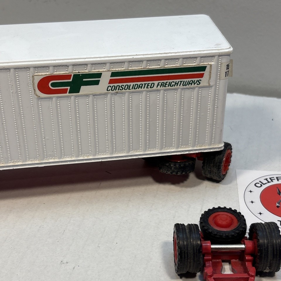 BE Tonkin 1/53 Consolidated Freightways CF Doubles Tandem Tractor ...