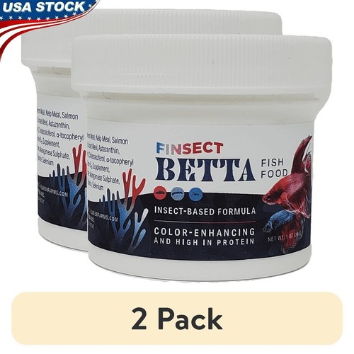 High Protein Insect Based Betta Fish Food Color Enhancer Nutrient ...
