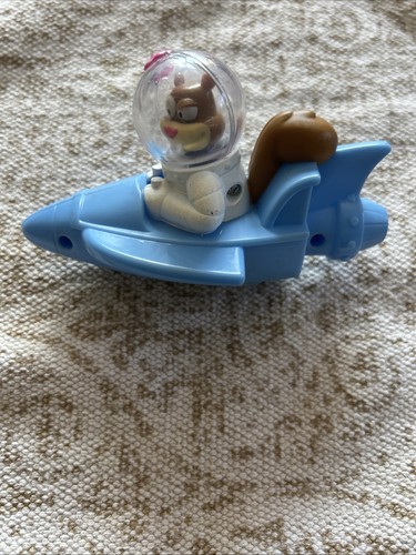 Spongebob Squarepants Sandy Cheeks Rocket McDonald’s Happy Meal Toy ...