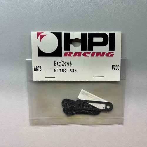 HPI Racing A875 Exhaust Gaskets 5pcs Nitro RS4 Racer Mini Super Nitro ...