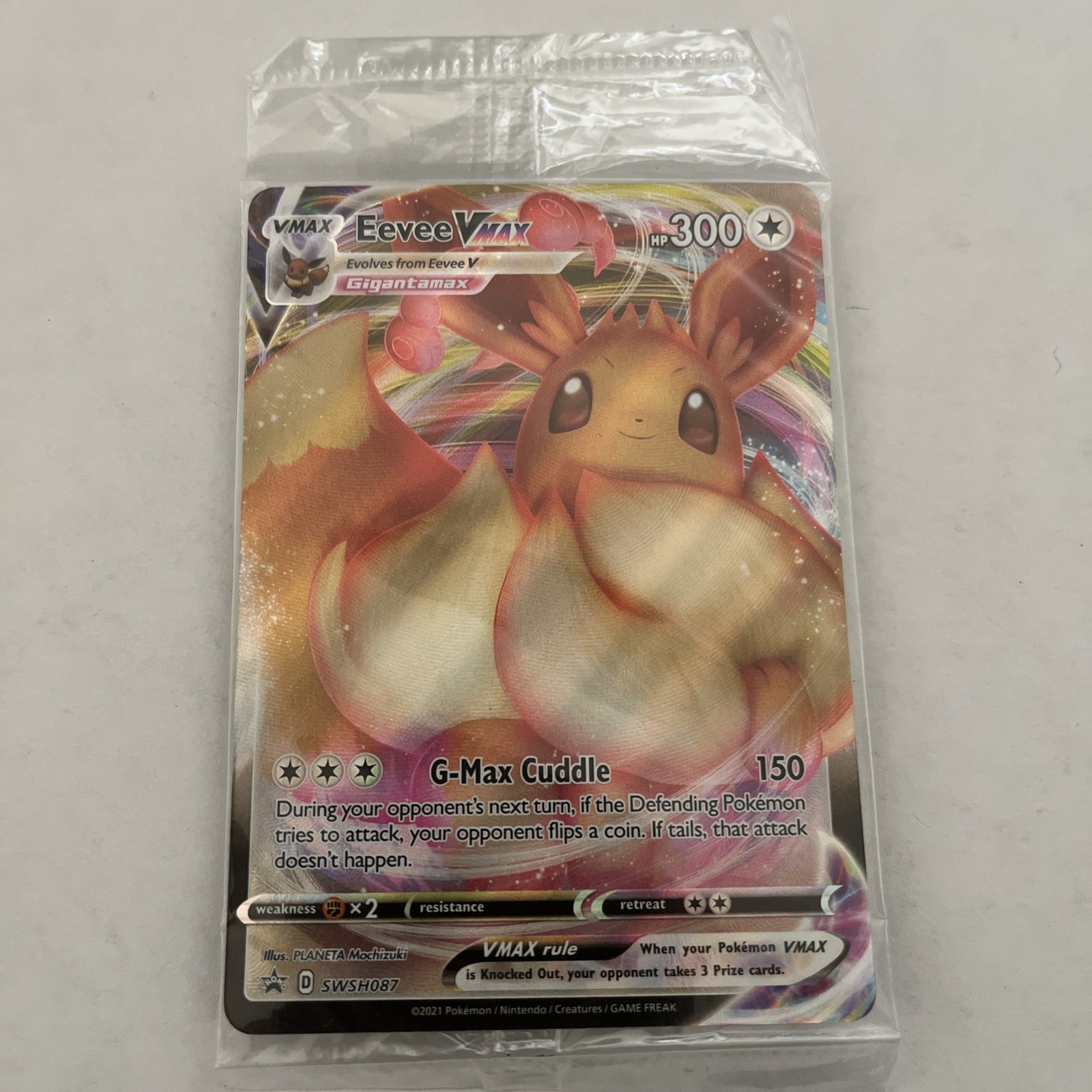 Eevee VMAX SWSH087 Current Market Value | Promo