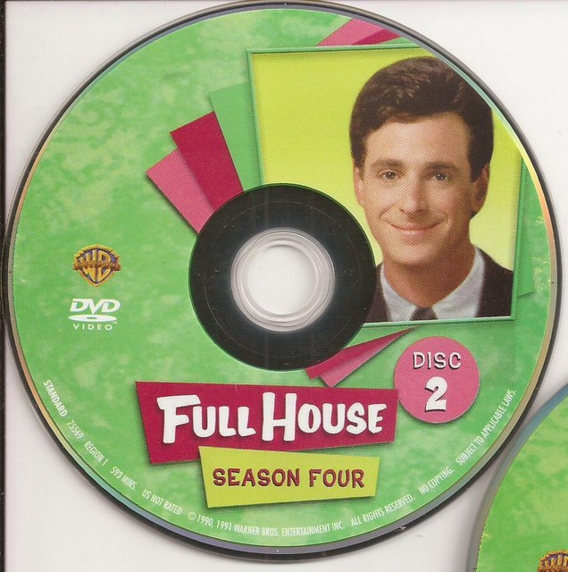 Full House (DVD) Replacement Disc Fourth Season 4 Disc 2 U.S. Issue ...