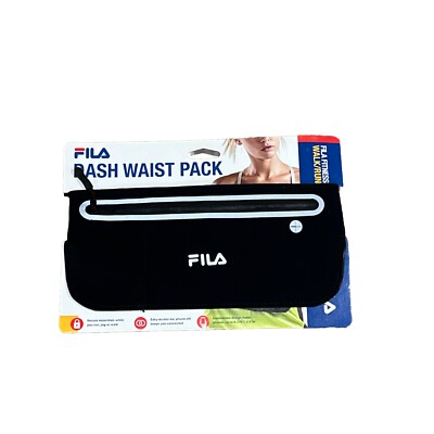 FILA Accessories Waist Pack - Running Belt Fanny Pack | Dash Adjustable ...
