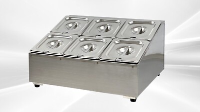 Concession Condiment Systems - Topping Container